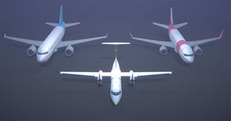 Simple Aircraft Pack 3d Air Unity Asset Store