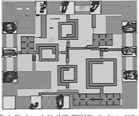 Figure 1 From A Noise Optimization Formulation For Cmos Low Noise Amplifiers With On Chip Low Q