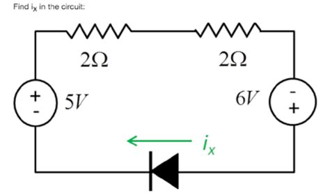 Solved Find I X In The Circuit Chegg Com
