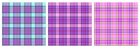 타탄 체크 무늬 질감 핑크 블루 그린 옐로우 화이트의 원활한 패턴 패션 가정 장식 및 고정된 스코틀랜드 비시 질감을 위한 바비 켄 스타일의 현대적인 인쇄 벡터 그림 패션