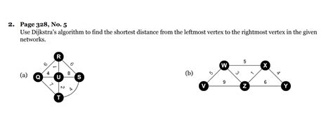Answered Use Dijkstras Algorithm To Find The Bartleby