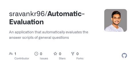 Github Sravankr96automatic Evaluation An Application That
