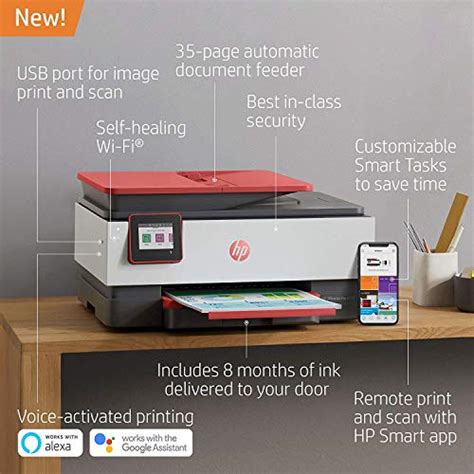 Hp Officejet Pro All In One Wireless Printer Includes Months Of Ink Delivered To Your