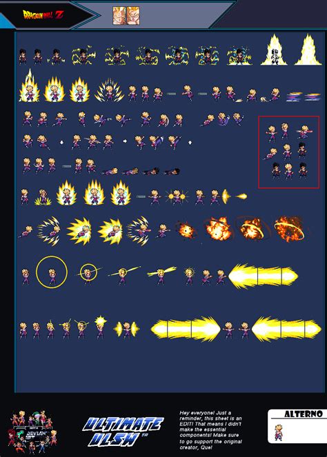 Gohan Ssj2 Broly Movie Mini Sheet Ulsw By Dryy10 On Deviantart