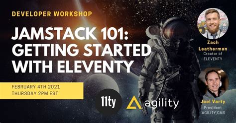 webdev workshop jamstack 101 getting started with eleventy and headless cms r webdevtutorials