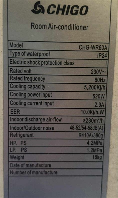 ️ Chigo Window Type Air Conditioner 05 Hp ️ Tv And Home Appliances