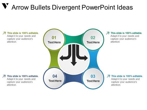 Arrow Bullets Divergent Powerpoint Ideas Powerpoint Templates Designs Ppt Slide Examples