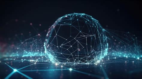 Premium Ai Image Digital Network Connections