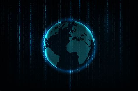 추상적인 기술 배경입니다 해커 개념 프로그래밍 코딩 이진 컴퓨터 Codematrix 배경 스타일 벡터 일러스트입니다 0에 대한 스톡 벡터 아트 및 기타 이미지 Istock