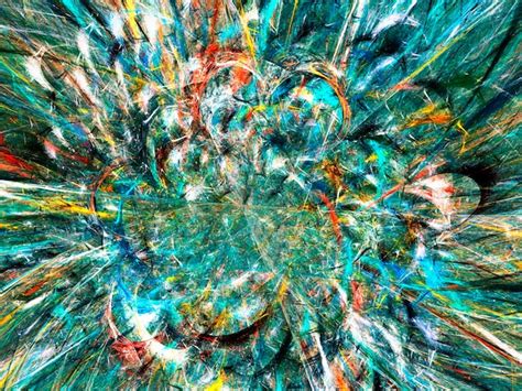 Premium Photo Abstract Chaotic Fractal Background D Rendering Illustration