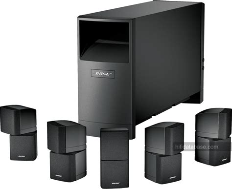 Bose Acoustimass Series II Hi Fi Database Subwoofer And Satellite Packages