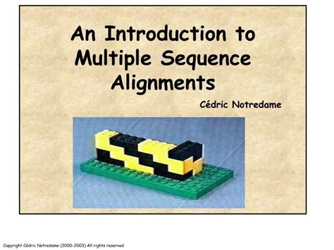 ppt an introduction to multiple sequence alignments powerpoint