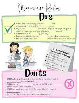 Microscope Notes By Science With KJ TPT