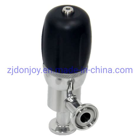 Donjoy Sanitary Overflow Mini Manual Clamped Safety Valve Stainless