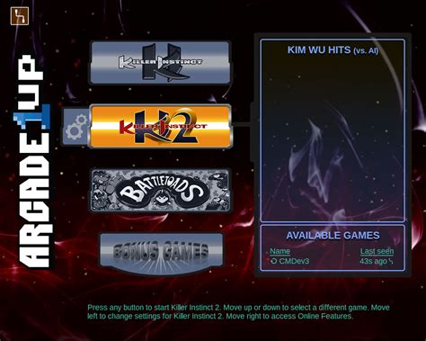 Cuenta Regresiva De Code Mystics Y Killer Instinct Es Modo En Línea Para Las Cabinas De