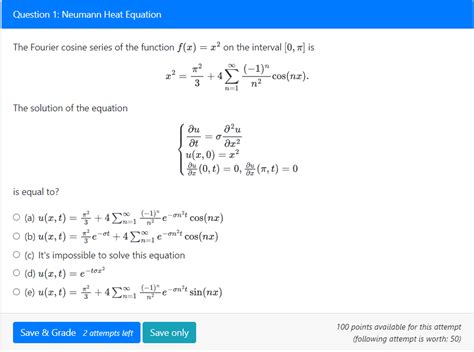 Solved Problem 42 ﻿recall That The Fourier Cosine Series