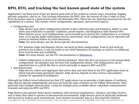 Ha Considerations Dell Validated Design For Manufacturing Edge With Ptc Design Guide Dell