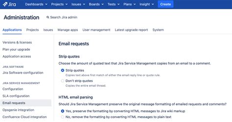 Jira Service Management Mail Handler Creating Empty Comments Jira Atlassian Documentation
