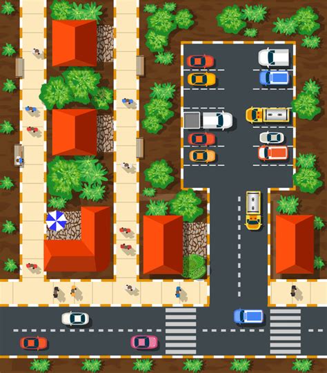 矢量城市道路图片 矢量城市道路十字路口素材 高清图片 摄影照片 寻图免费打包下载