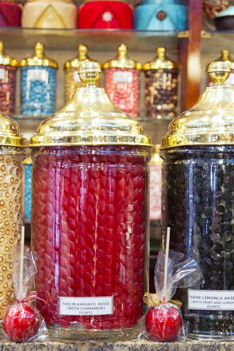 Turkish Candy At Sekerci Cafer Erol Kadikoy Istanbul