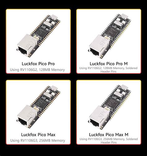Luckfox Pico Pro Luckfox Pico Max Linux Rv1106 Rockchip Ai Board Arm Cortex A7 Risc V Better