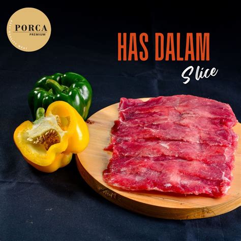 Jual Daging Babi Has Dalam Slice Pork Tenderloin Slice 500gr Shopee