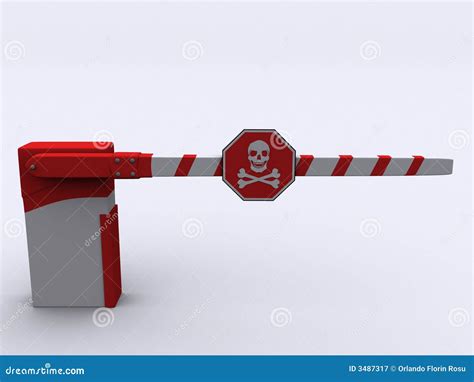 Barier 3 stock illustration. Illustration of boundary - 3487317