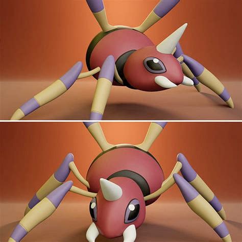 Pokemon Ariados 3d Model
