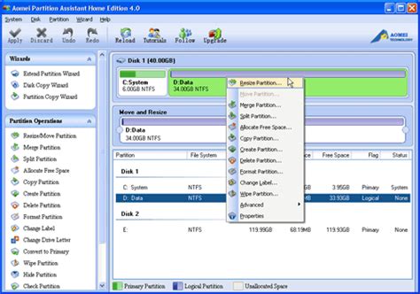 How To Extend And Shrink Partition In Windows Xp For Free