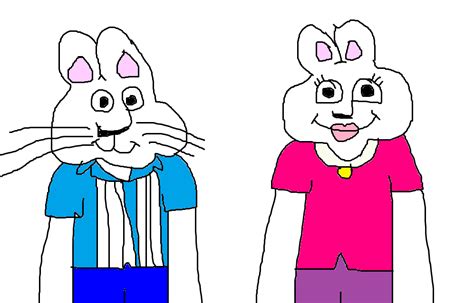 Mr And Mrs Bunny From Max And Ruby By Mikejeddynsgamer89 On Deviantart