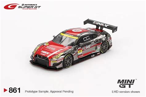 Mini Gt 861 Japan Exclusive Nissan Gt R Nismo Gt3 11 Gainer Tanax G