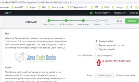 The Splunk Web Interface Java Code Geeks
