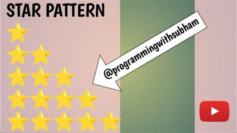 How To Solve The Pattern Using C Language Pattern Youtube
