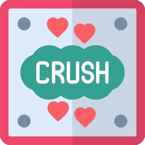 Crush Flat Icon 53936458 Vector Art At Vecteezy