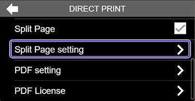 Test Printing For Split Print Function CT4LX
