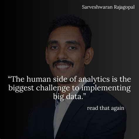 Sarveshwaran Rajagopal On Linkedin Bigdata Analytics Humanelement