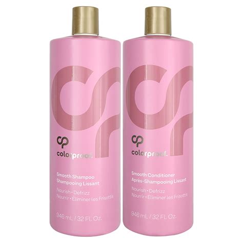 Colorproof Smooth Shampoo And Conditioner Liter Duo 198 Value