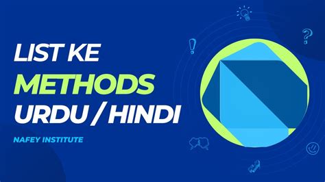 13 List Methods Dart Programming Language Hindiurdu Youtube