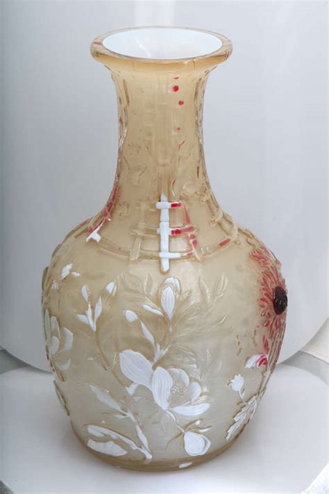 An Important Thomas Webb And Sons Rock Crystal Cameo Glass Vase For Sale At Stdibs