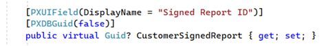 Adding Customersignedreport Field From Appointment In Web Service