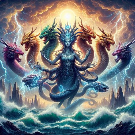 Tiamat Granny Dragon Goddess By Catfightx On Deviantart