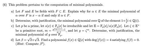 solved 6 this problem pertains to the computation of
