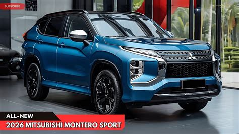 新登場 2026年型三菱モンテロスポーツが発表されました この伝説のSUVの新たな章が始まります YouTube