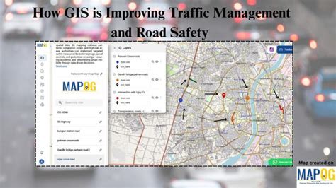 How Gis Tools Like Mapog Improve Road Safety And Traffic Flow Mapog
