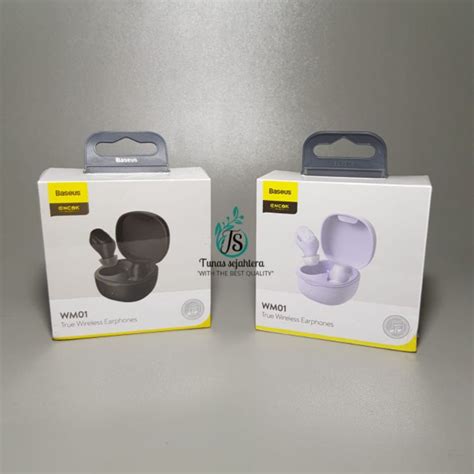 Jual Baseus Encok Wm True Wireless Bluetooth Earphone Smart Eatbuds Tws Headset Bluetooth