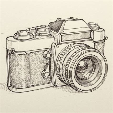 Basic Camera Sketch How To Draw A Video Camera