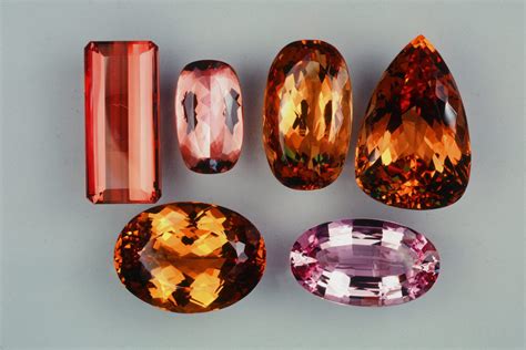 Orange Topaz Faceted Cushion Cut International Gem Society