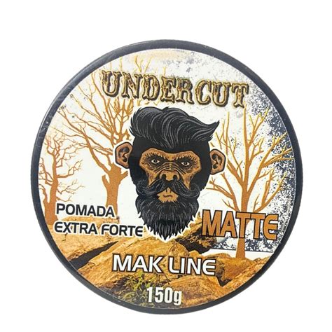 Pasta Cera Modeladora Pomada Undercut Mak Line 150g Para Cabelo Shopee Brasil