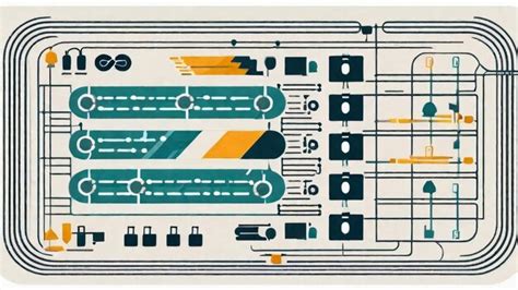 Premium Ai Image Connected Nodes In A Complex Supply Chain