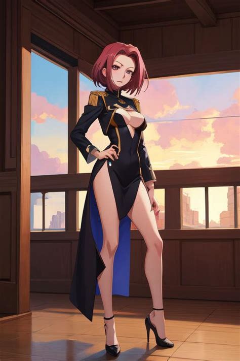 Ai Art Kallen From Code Geass 5 By Lelouch1986 On Deviantart